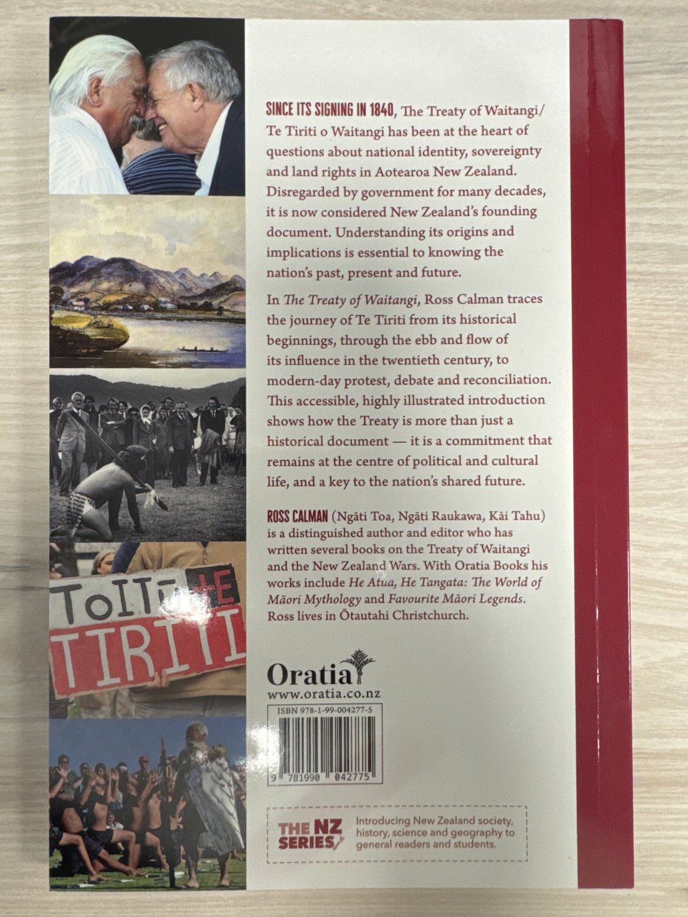 The Treaty of Waitangi | Te Tiriti o Waitangi - Ross Calman – Nikau Books